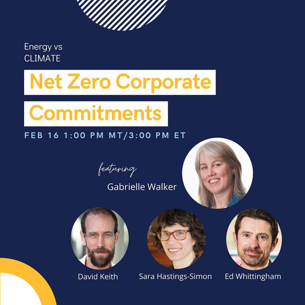 Energy vs Climate: Net Zero Corporate Commitments
