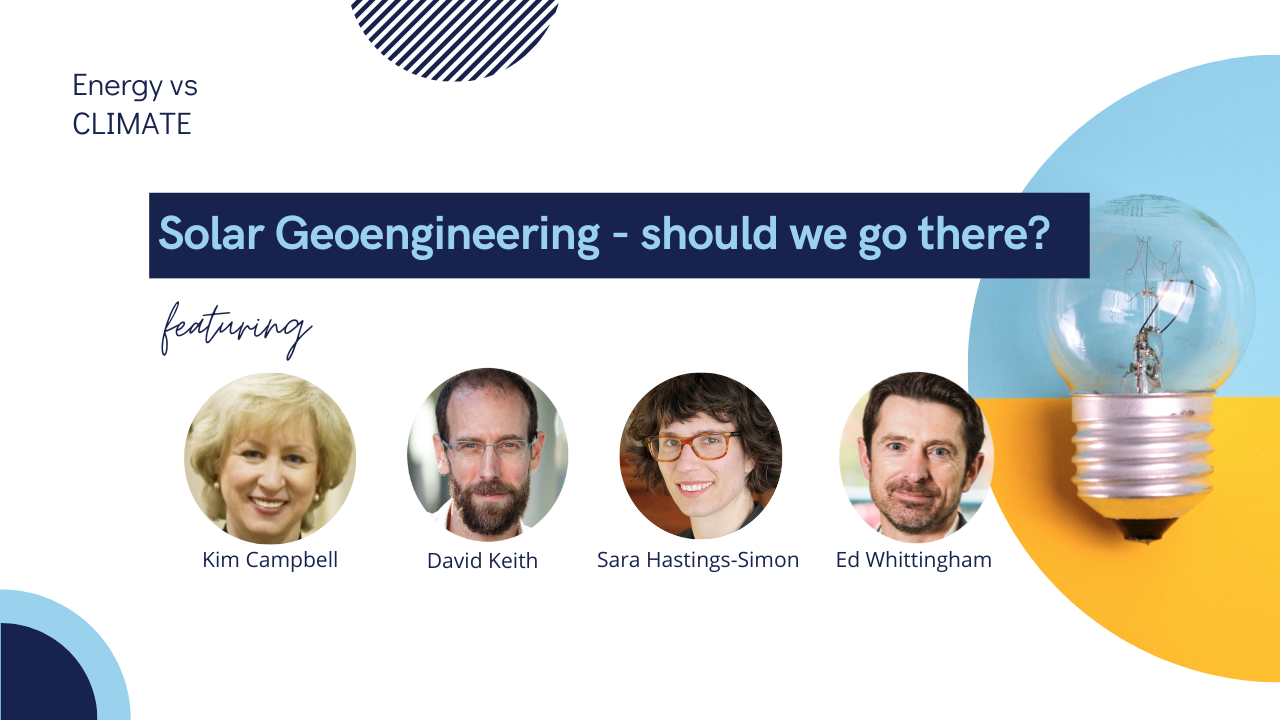 Solar Geoengineering - should we go there?