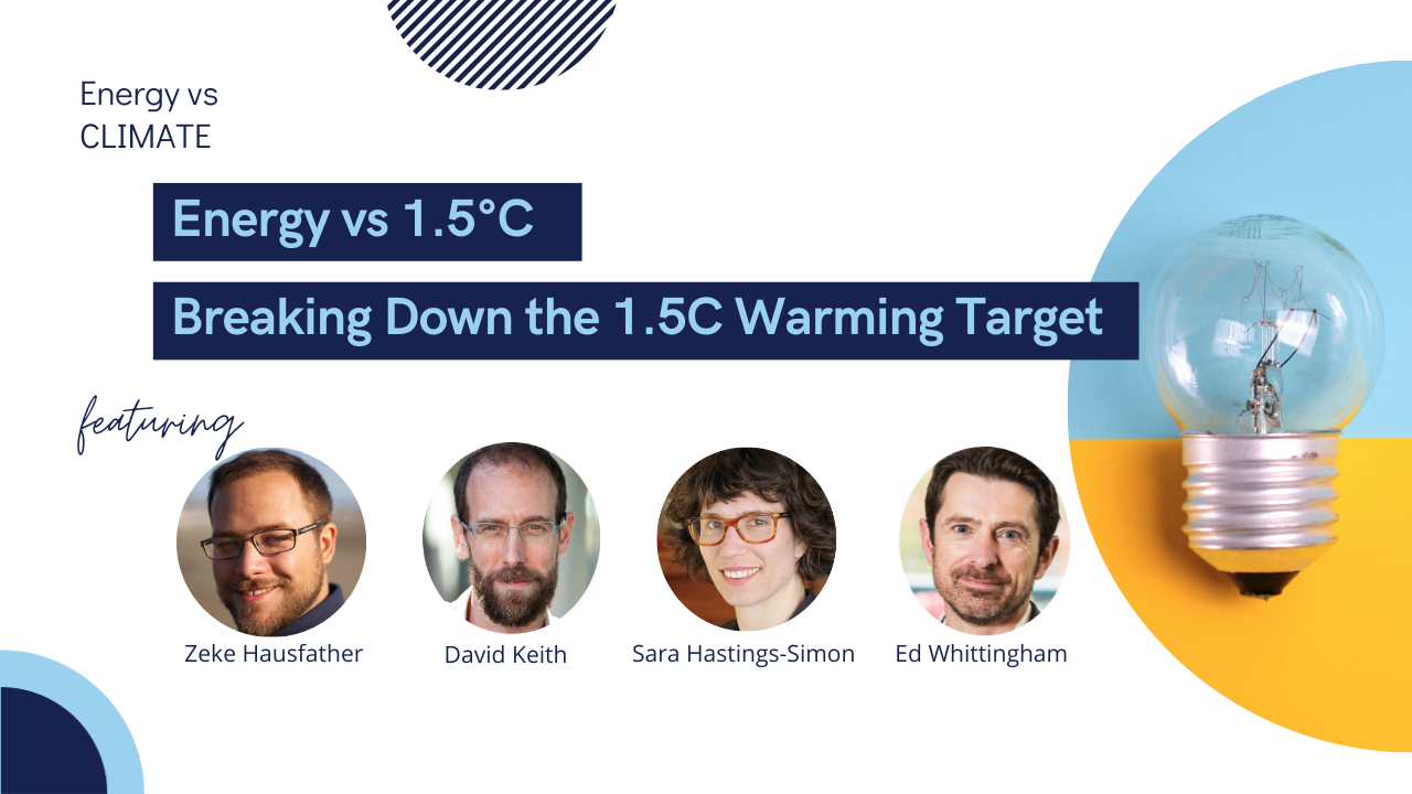 Energy vs 1.5°C: Breaking Down the Warming Target