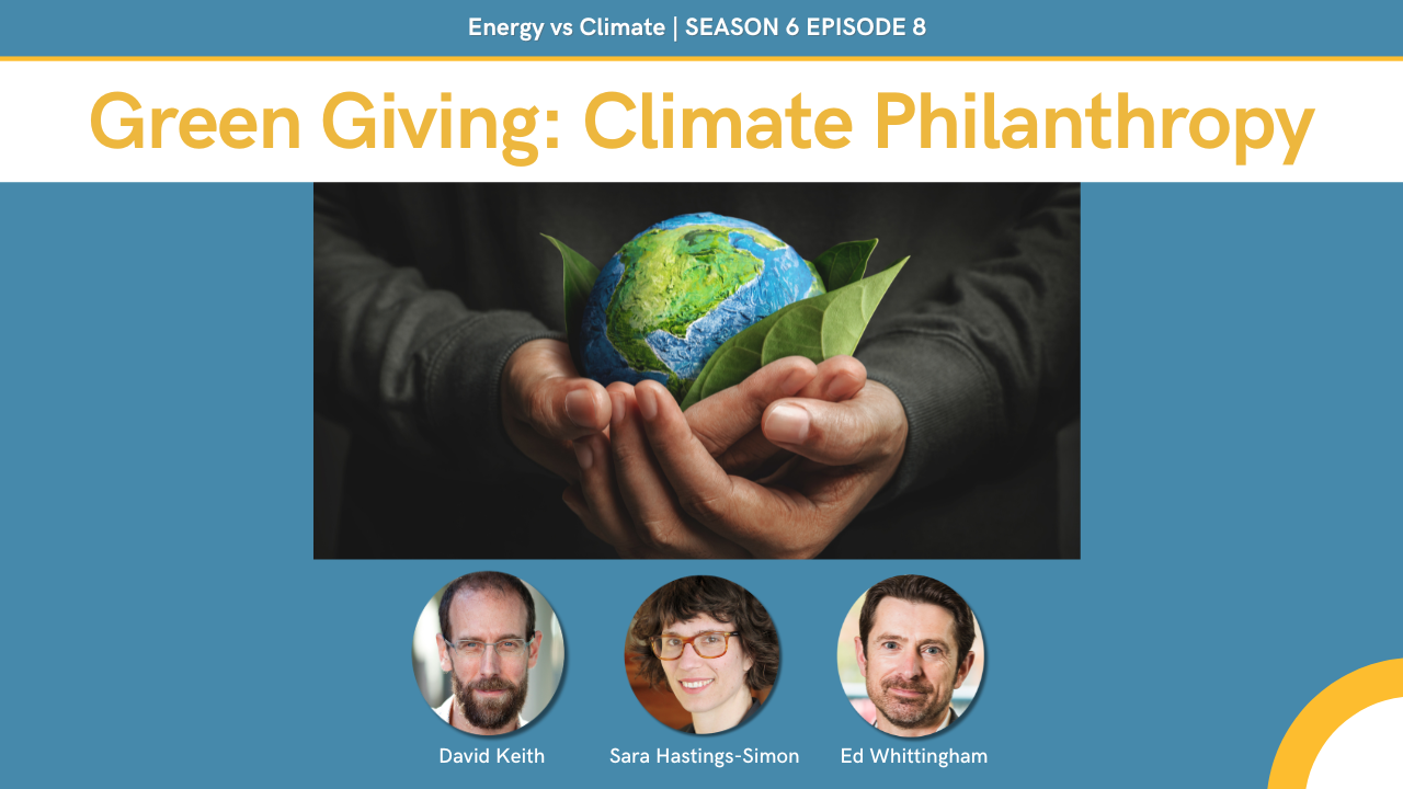 Green Giving: Climate Philanthropy